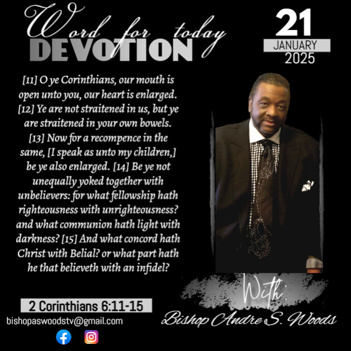 Daily devotions | PosterMyWall