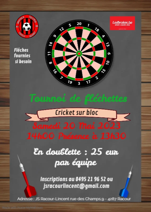 Dart birthday party invitation | PosterMyWall