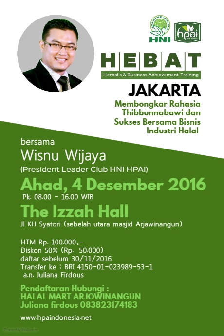 Copy of HEBAT HNI HPAI Green | PosterMyWall