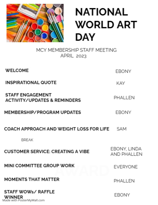 art day | PosterMyWall