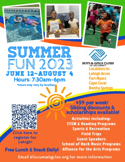 LA Summer Flyer w/ QR code | PosterMyWall