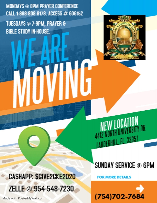 Copy of Moving Announcement Flyer | PosterMyWall