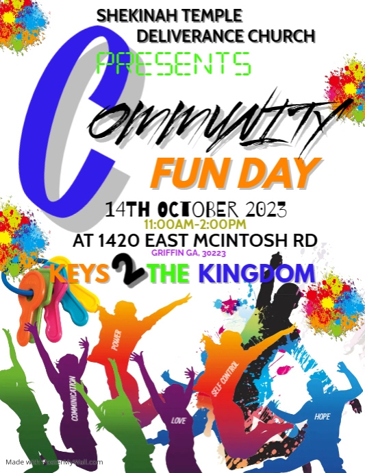 youth fun day flyer template (2) | PosterMyWall