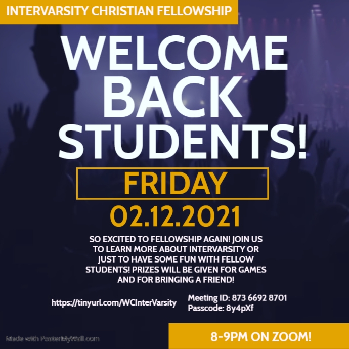 Copy of WELCOME BACK HOME CHURCH Template | PosterMyWall