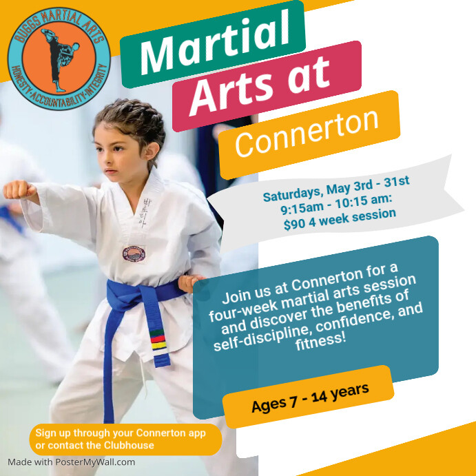 Kids Karate School post | PosterMyWall