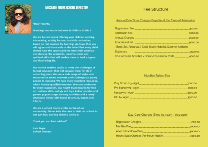 Modern School Admission Trifold Front (1) | PosterMyWall