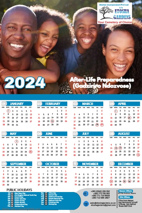 Church Calendar 2024 | PosterMyWall