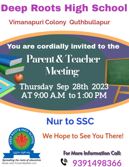 Parent Meeting Flyer | PosterMyWall