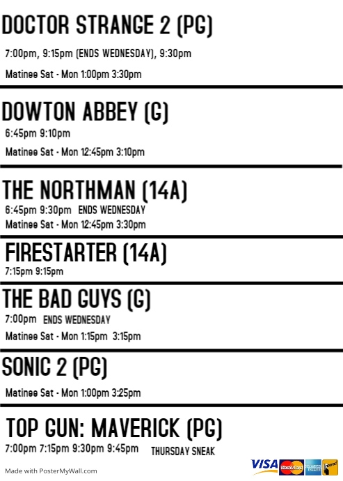 Now Playing Template | PosterMyWall