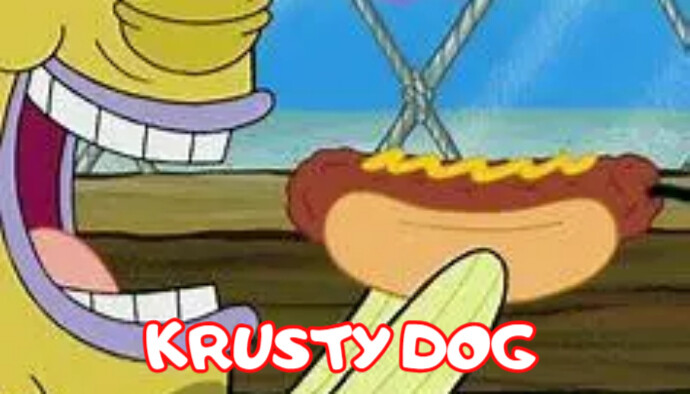 Copy of Krusty Dog | PosterMyWall