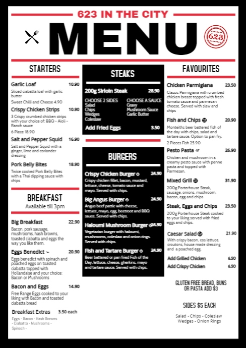 MENU SUMMER 2021 | PosterMyWall