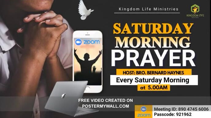 Morning Devotion Flyer Design Template | PosterMyWall