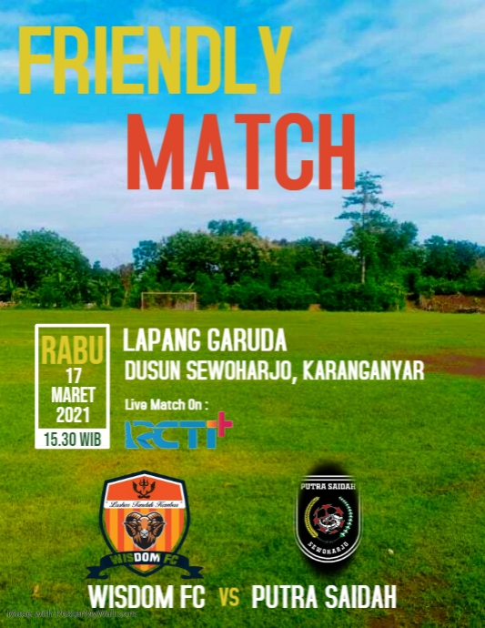 Copy of WISDOM FC | PosterMyWall