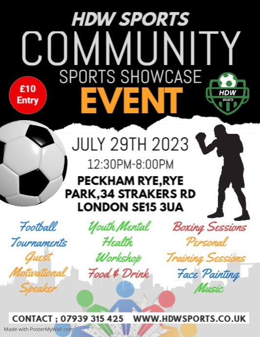 community sports event Flyer | PosterMyWall