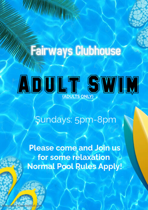 Pool Party Template (3) | PosterMyWall