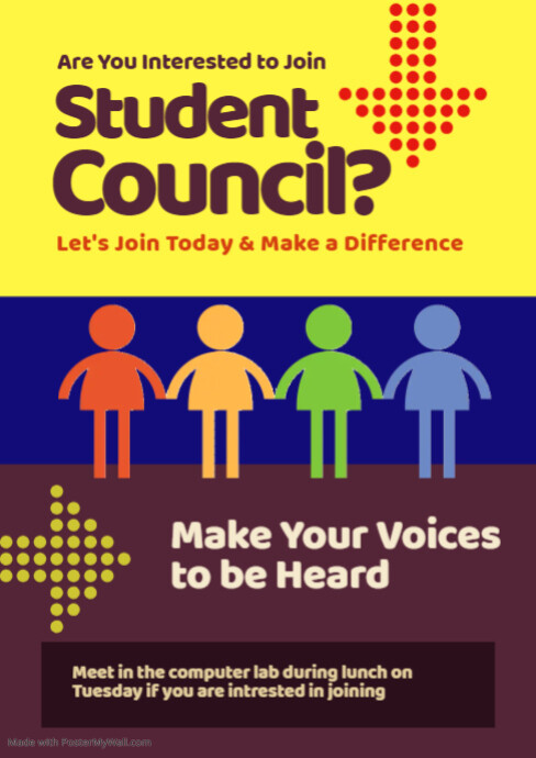 Student Council Flyer | PosterMyWall