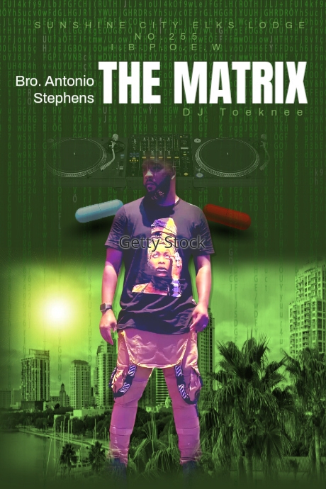 Copy of MATRIX MIXTAPE ALBUM COVER ART v.1 | PosterMyWall