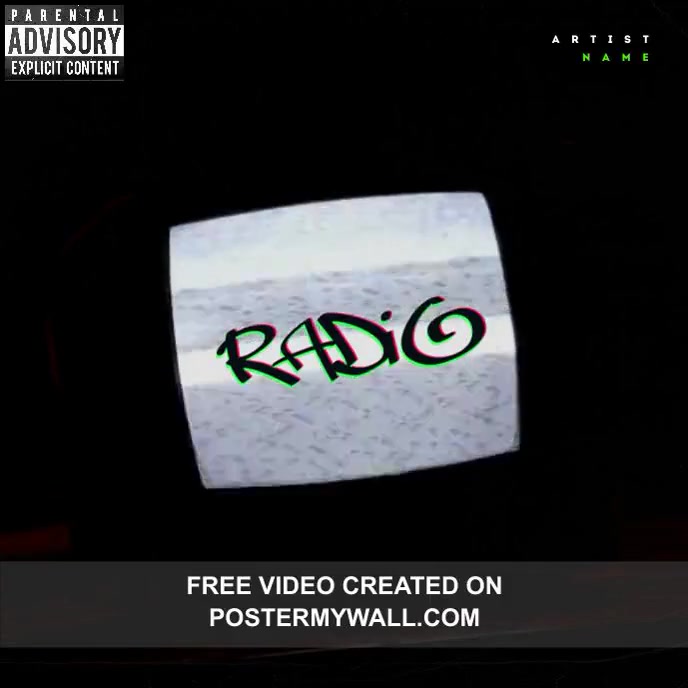 Royalty Free 4K Modern Album Cover Video | PosterMyWall