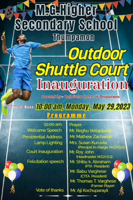 Badminton Poster | PosterMyWall
