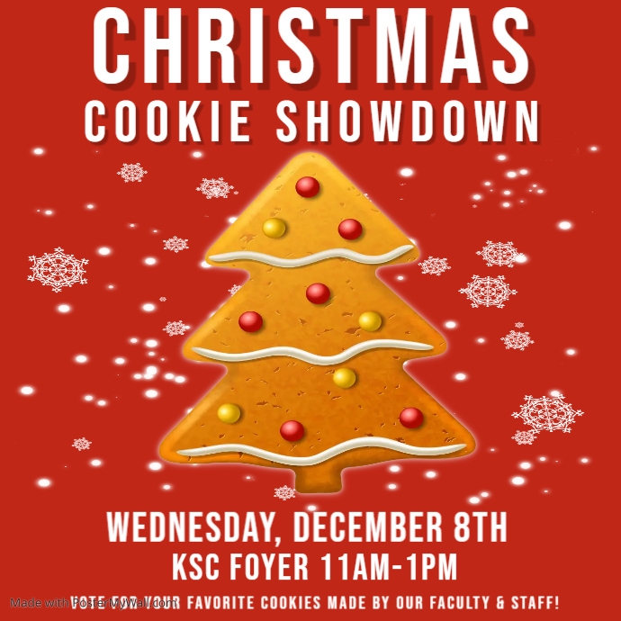 Copy of Copy of Copy of Christmas Cookie Exchange Poster | PosterMyWall