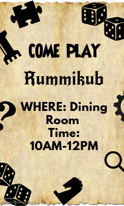 Board games Event Flyer Template (2) | PosterMyWall