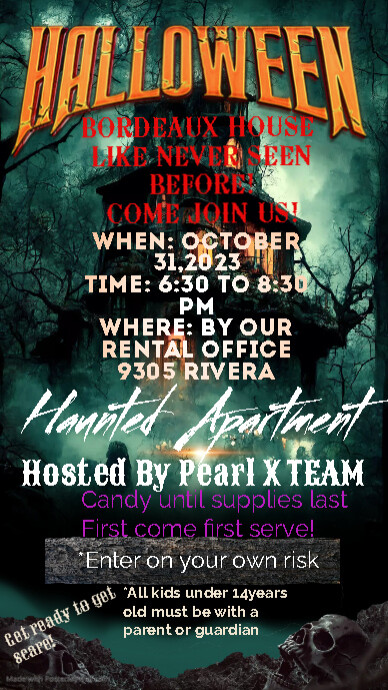 Halloween Haunted House | PosterMyWall