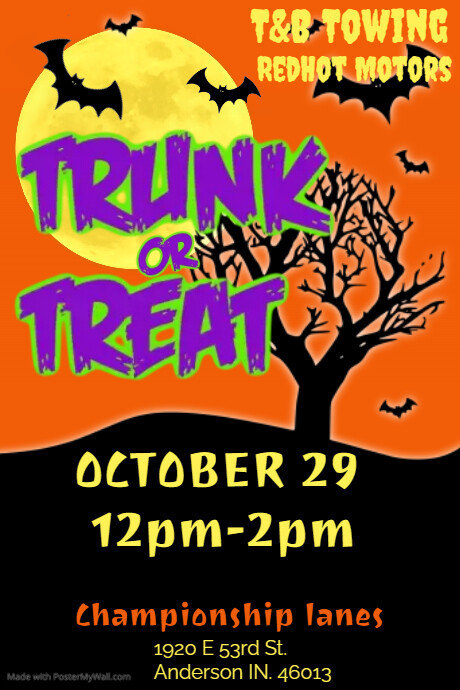 Trunk or Treat | PosterMyWall