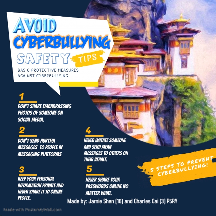 Copy of P5RY Jamie Shen, Charles Cai | PosterMyWall