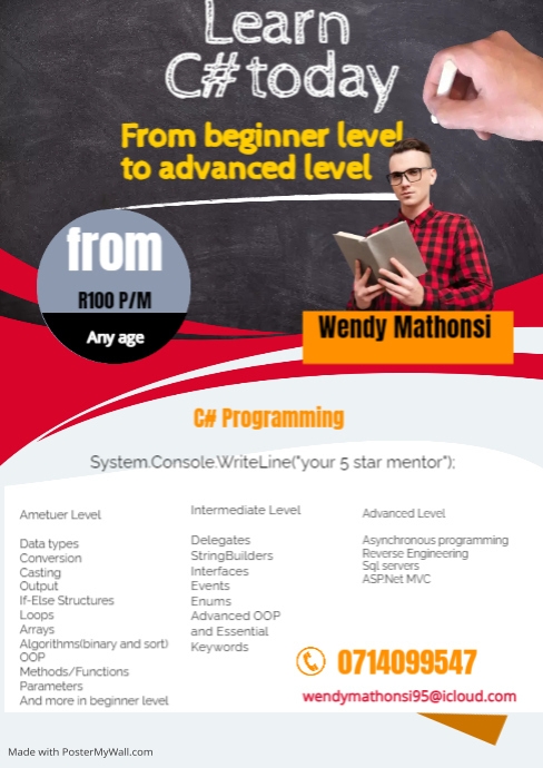 English Tutoring Flyer | PosterMyWall