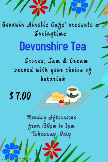 Copy of Copy of Copy of High Tea Poster | PosterMyWall