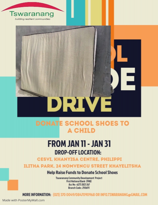 Copy of Shoe Drive Flyer | PosterMyWall