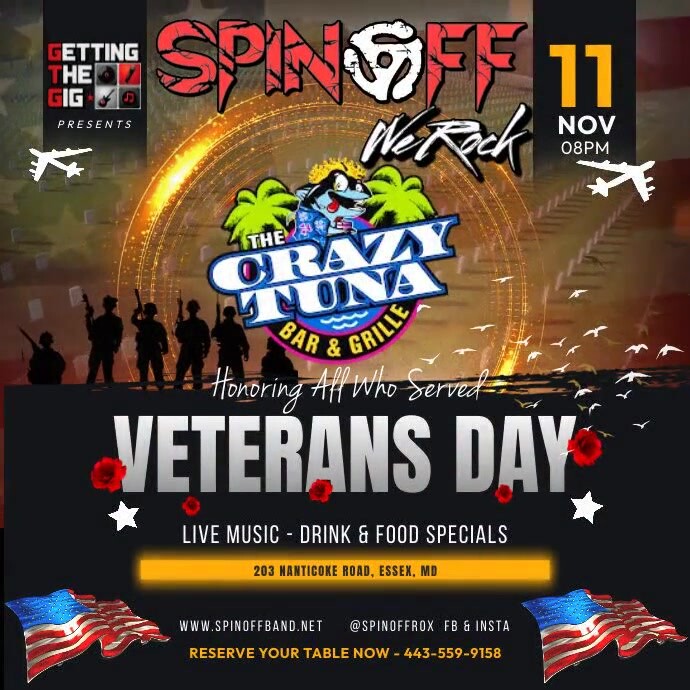 Veterans Day Weekend Party Post Template | PosterMyWall
