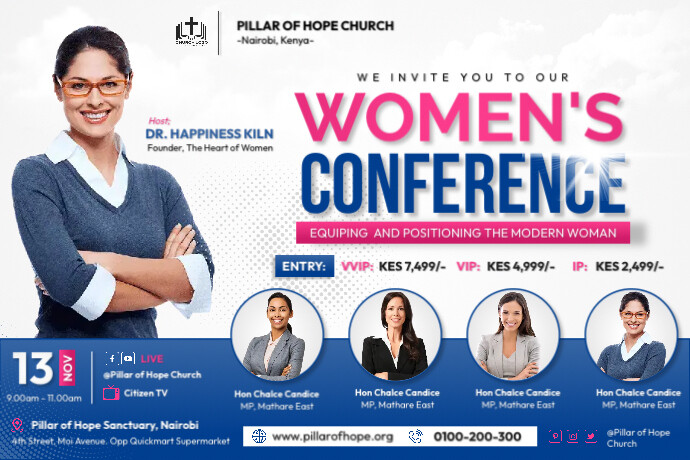 Women's conference | PosterMyWall