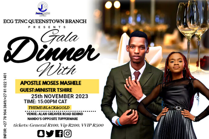 Copy of Gala dinner | PosterMyWall