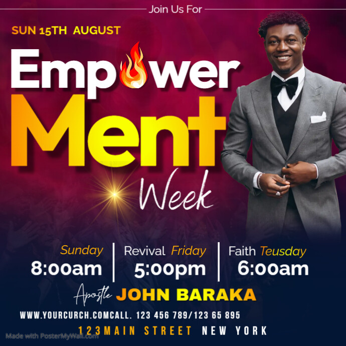 Empowerment service | PosterMyWall