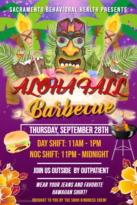 Luau Party Poster | PosterMyWall