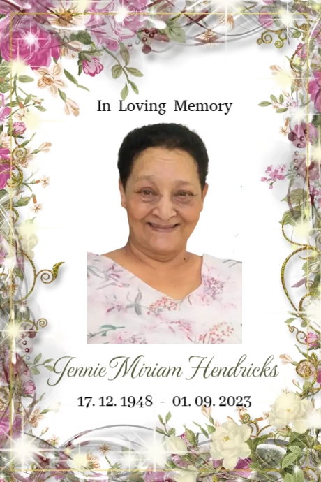 Floral Funeral Invitation Card (1) | PosterMyWall