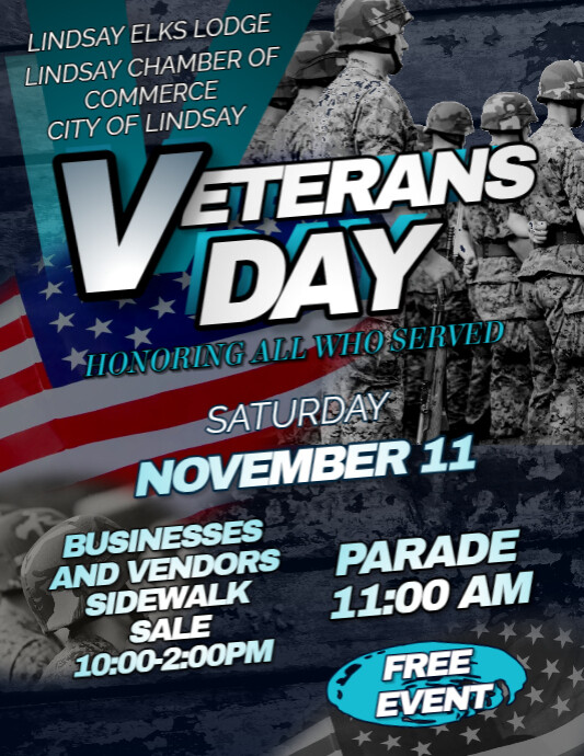 Veterans Day Flyer | PosterMyWall