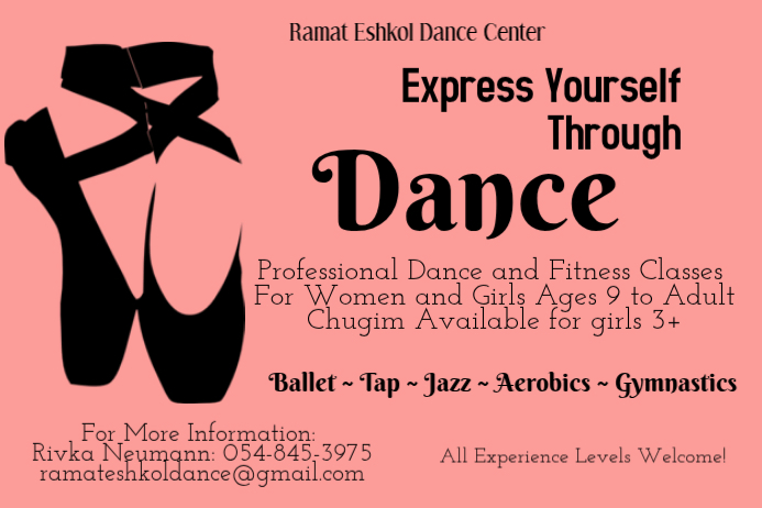 Copy of Dance Class template | PosterMyWall