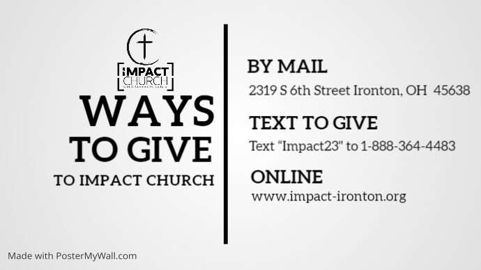 giving flyer | PosterMyWall