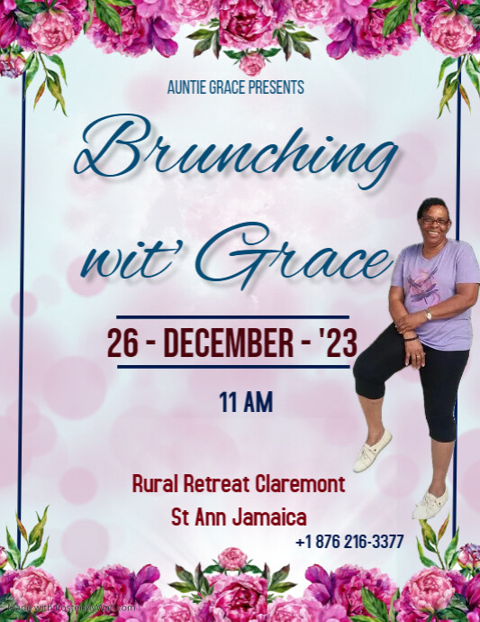 Ladies Brunch Flyer | PosterMyWall