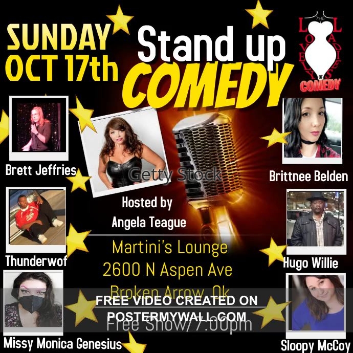 Copy of Stand up Comedy Video Event Facebook Instagram Post | PosterMyWall