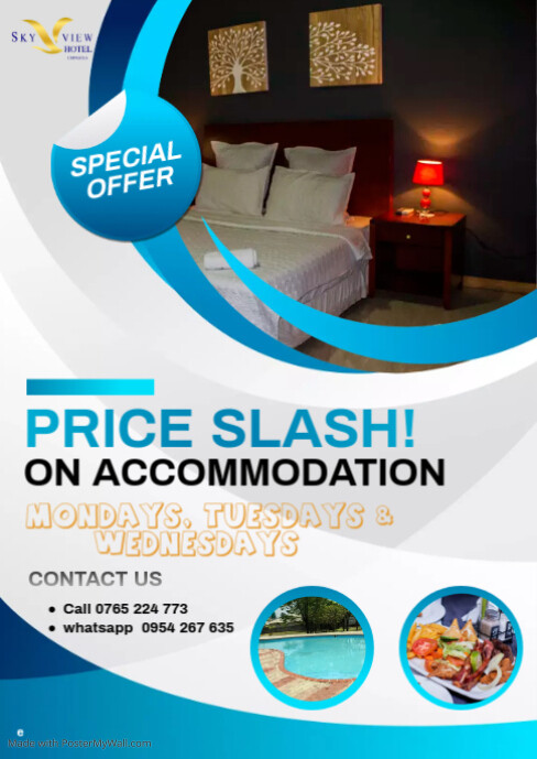 Hotel & resort flyer | PosterMyWall