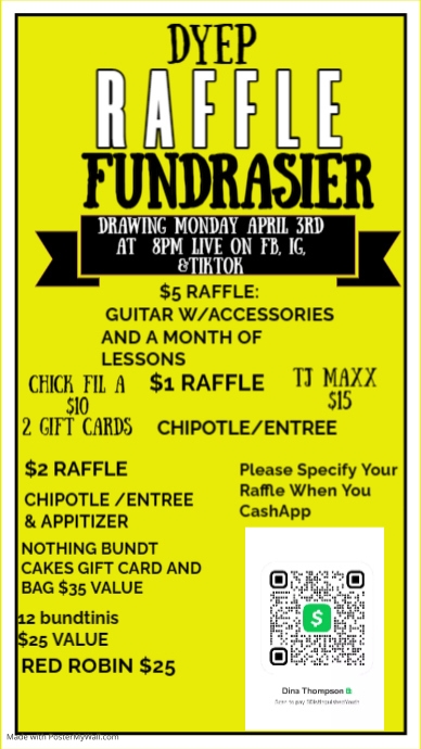 Raffle Ticket Contest Post | PosterMyWall