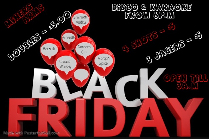 Black Eye Friday | PosterMyWall