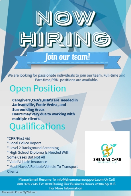 Now Hiring | PosterMyWall