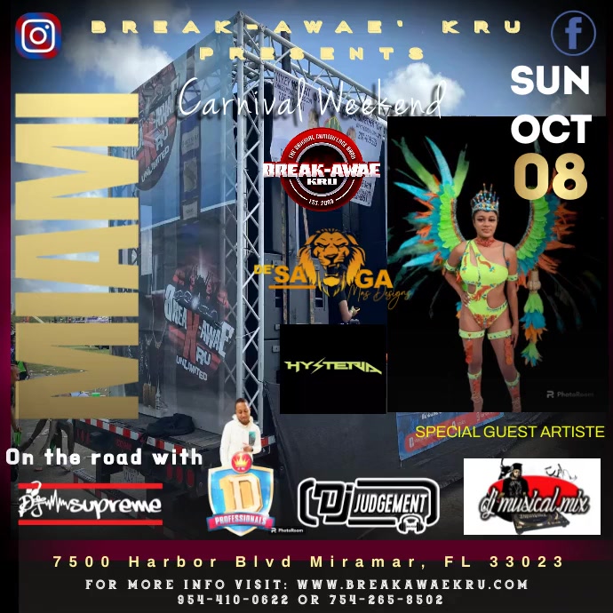 Dj Carnival Flyer | PosterMyWall