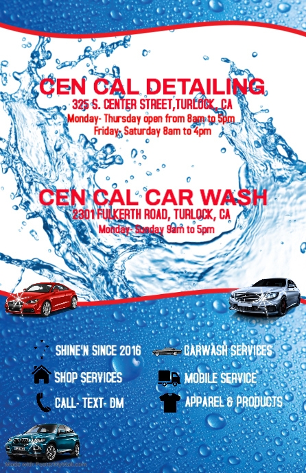 CEN CAL FLYER | PosterMyWall