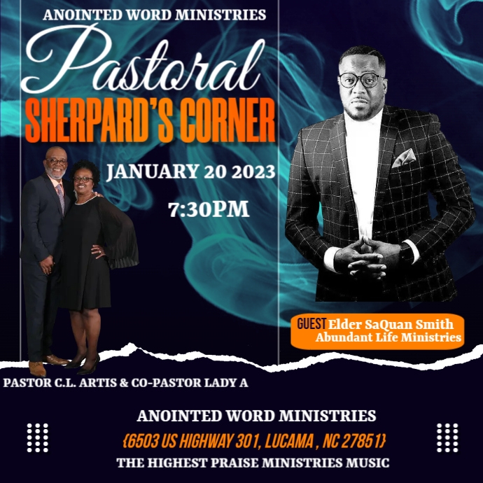 Pastoral Appreciation | PosterMyWall