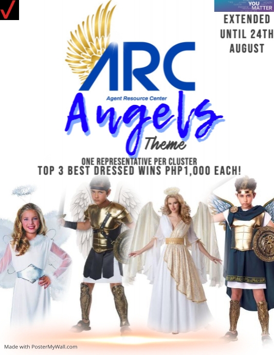 Copy of Angels Party Flyer Template | PosterMyWall